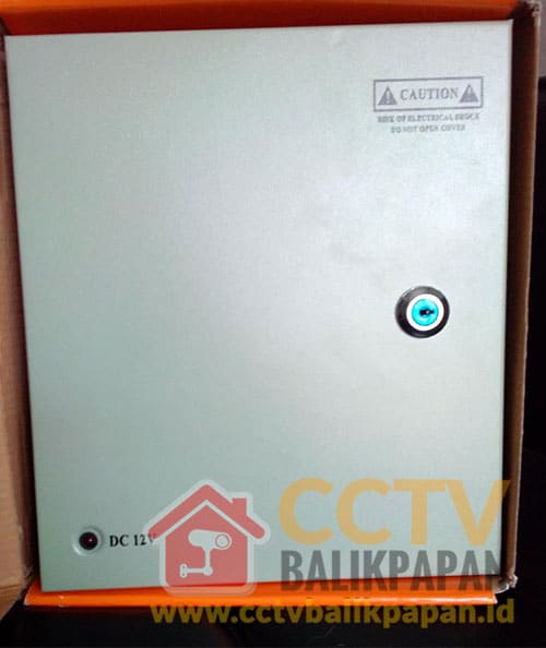 Adaptor CCTV Power Supply BOX 12 V 10A - CCTV Balikpapan